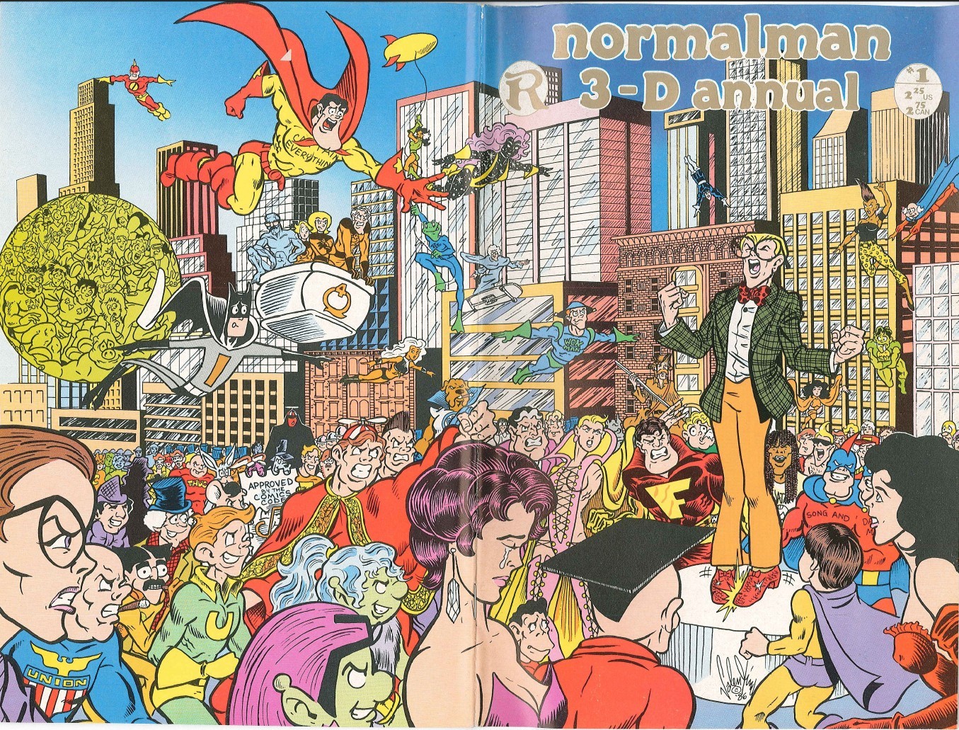 3D Comics - Normalman 3-D annual