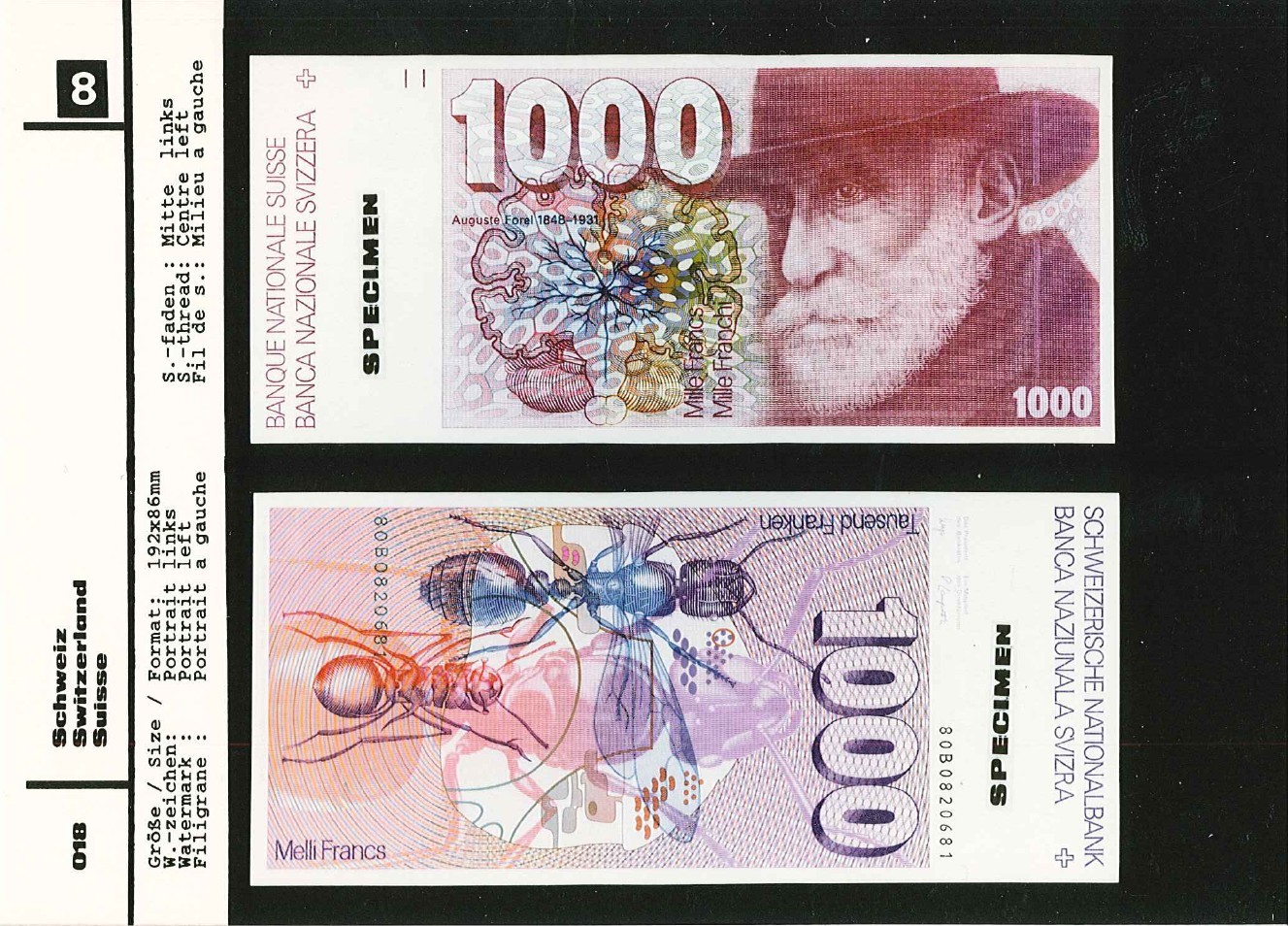 Mes Collections - Billets de banque Suisses