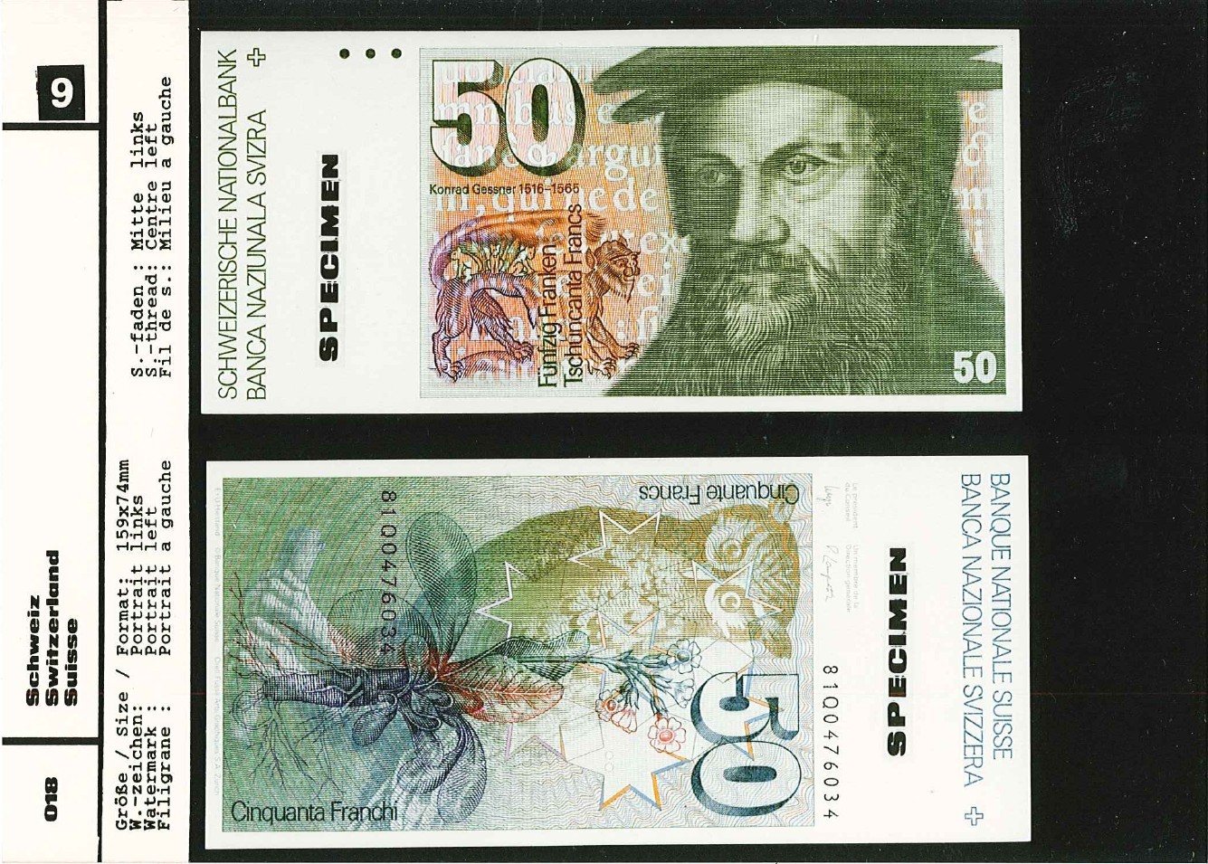 Mes Collections - Billets de banque Suisses