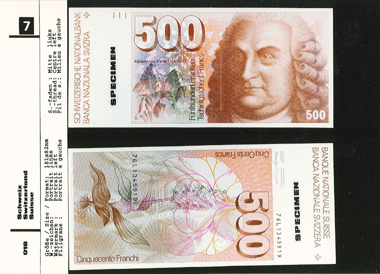 Mes Collections - Billets de banque Suisses